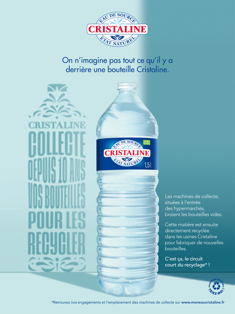 Découvrez tout ce qu’il y a derrière une bouteille Cristaline - Cristaline